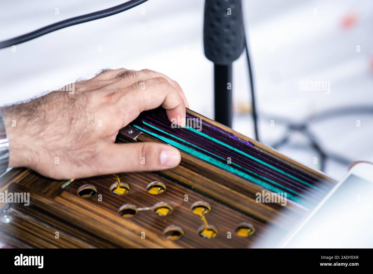Indian sikh traditional ritual musical instruments Stock Photo - Alamy