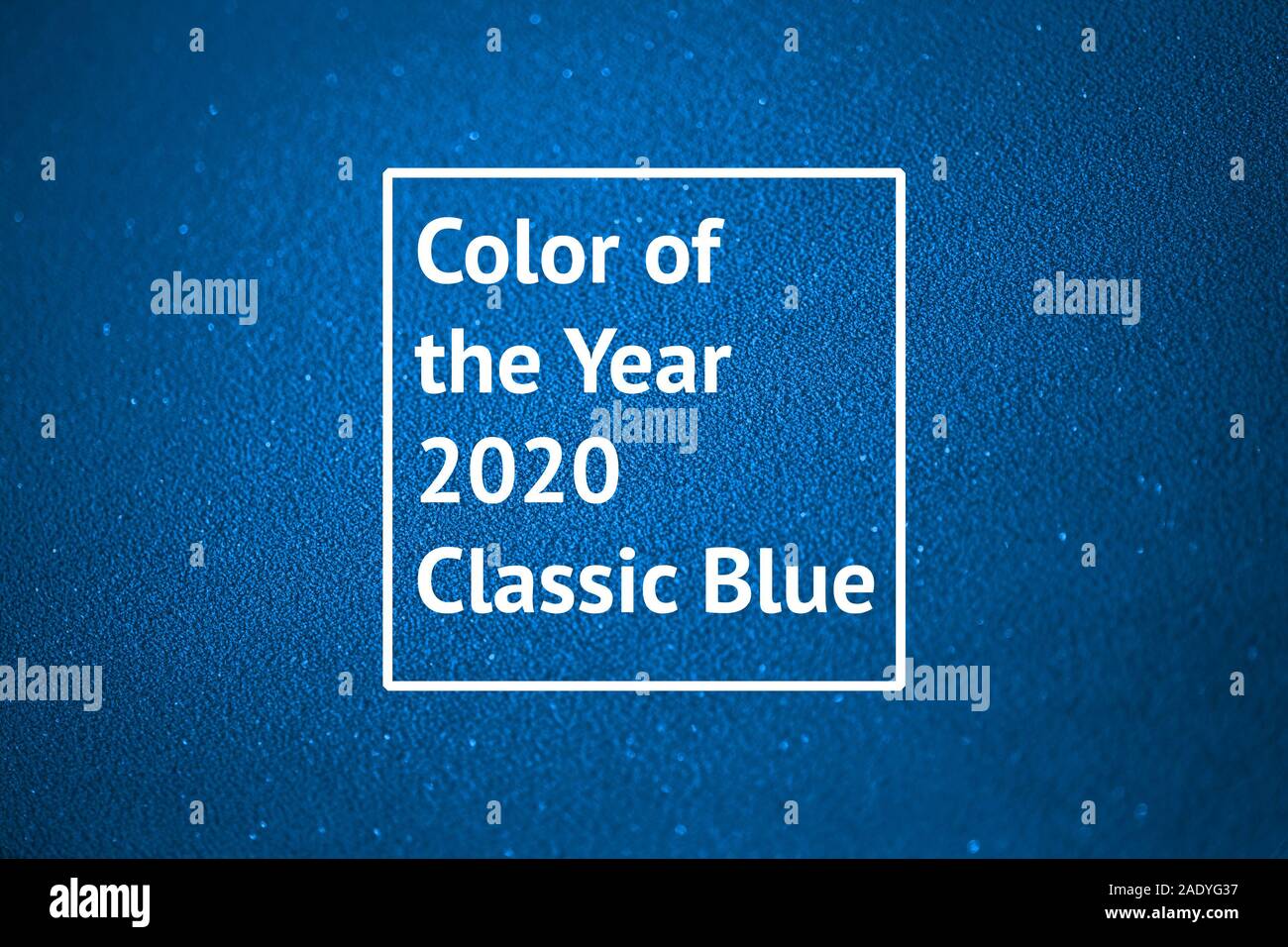 Color of the year 2020 Pantone Classic Blue background Stock Photo - Alamy
