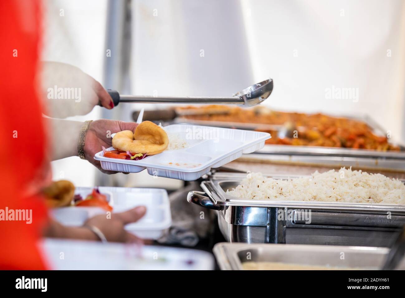 Authentic Indian food and snacks Stock Photo - Alamy