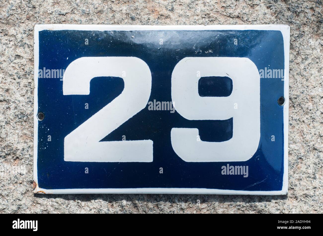 Number 29 High Resolution Stock Photography and Images - Alamy
