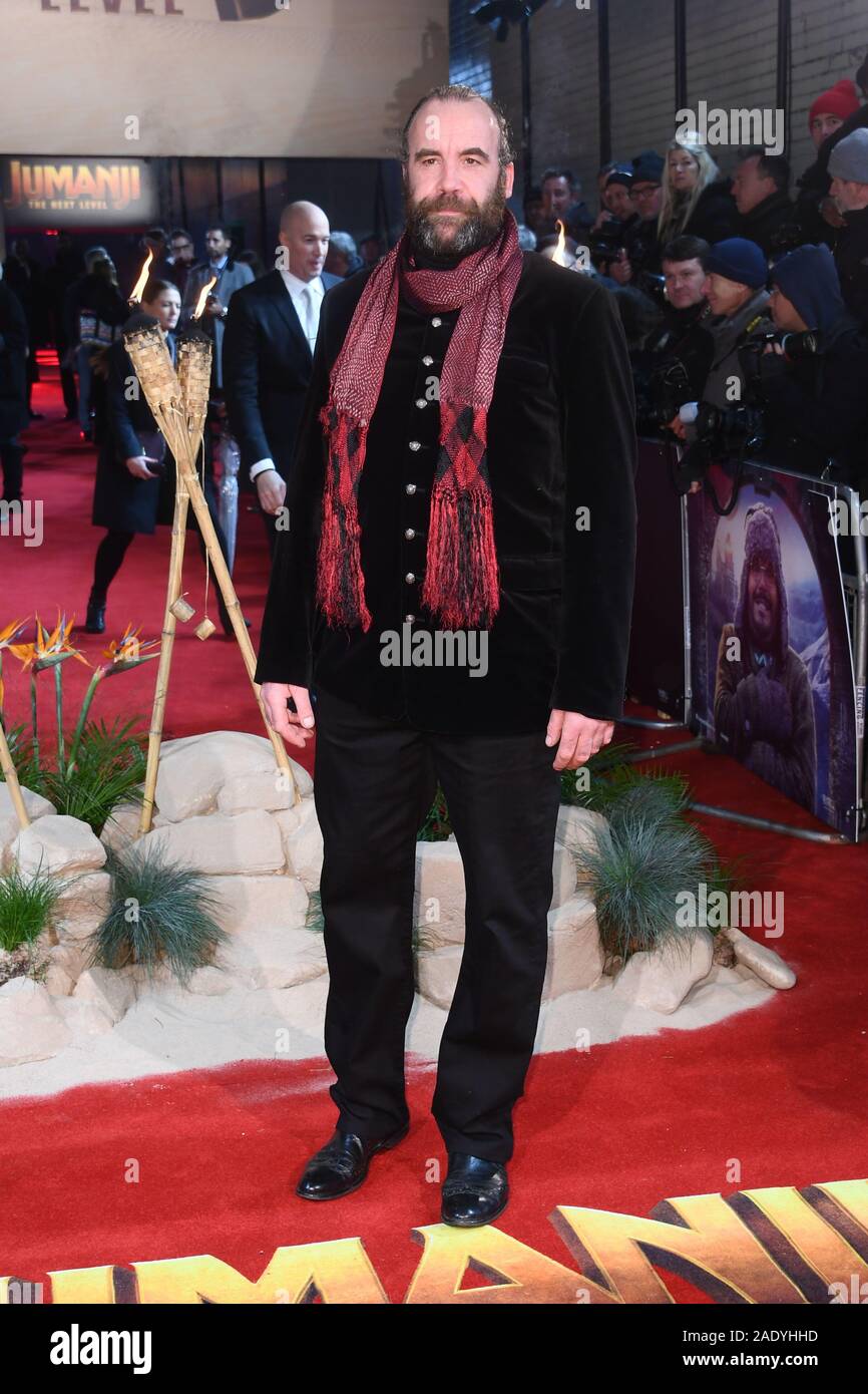 Rory McCann attending the Jumanji: The Next Level UK Premiere held at ...