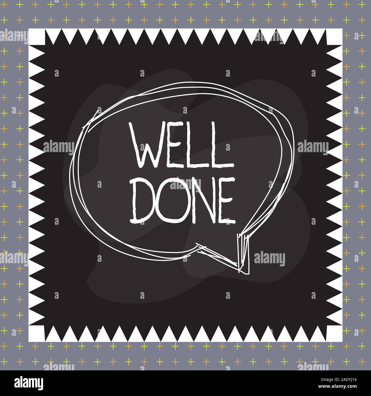 Word writing text Well Done. Business photo showcasing telling ...