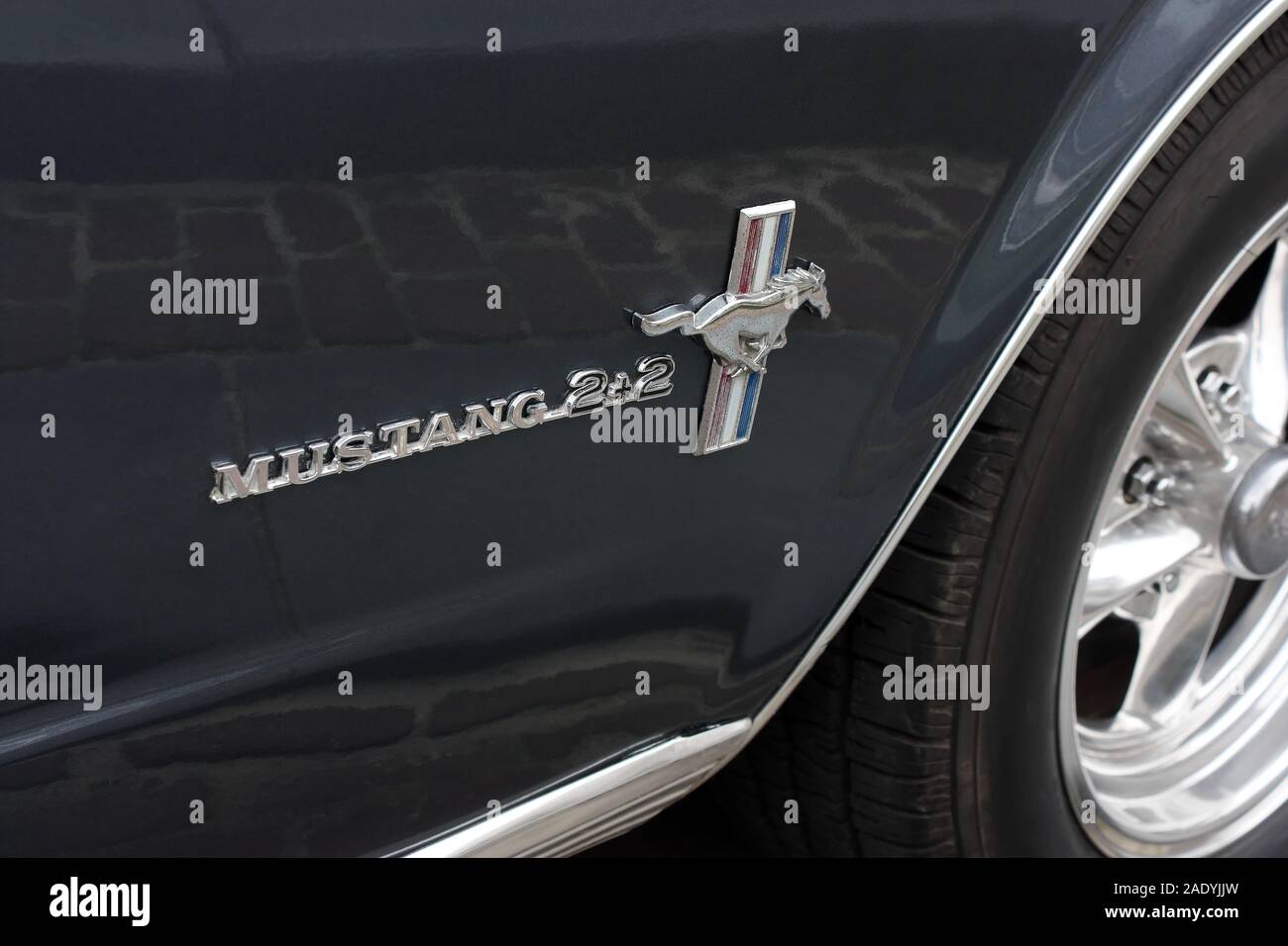 Ford mustang horse logo on hi-res stock photography and images - Alamy