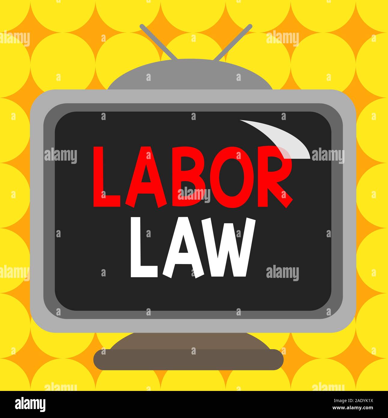 Conceptual hand writing showing Labor Law. Concept meaning rules ...