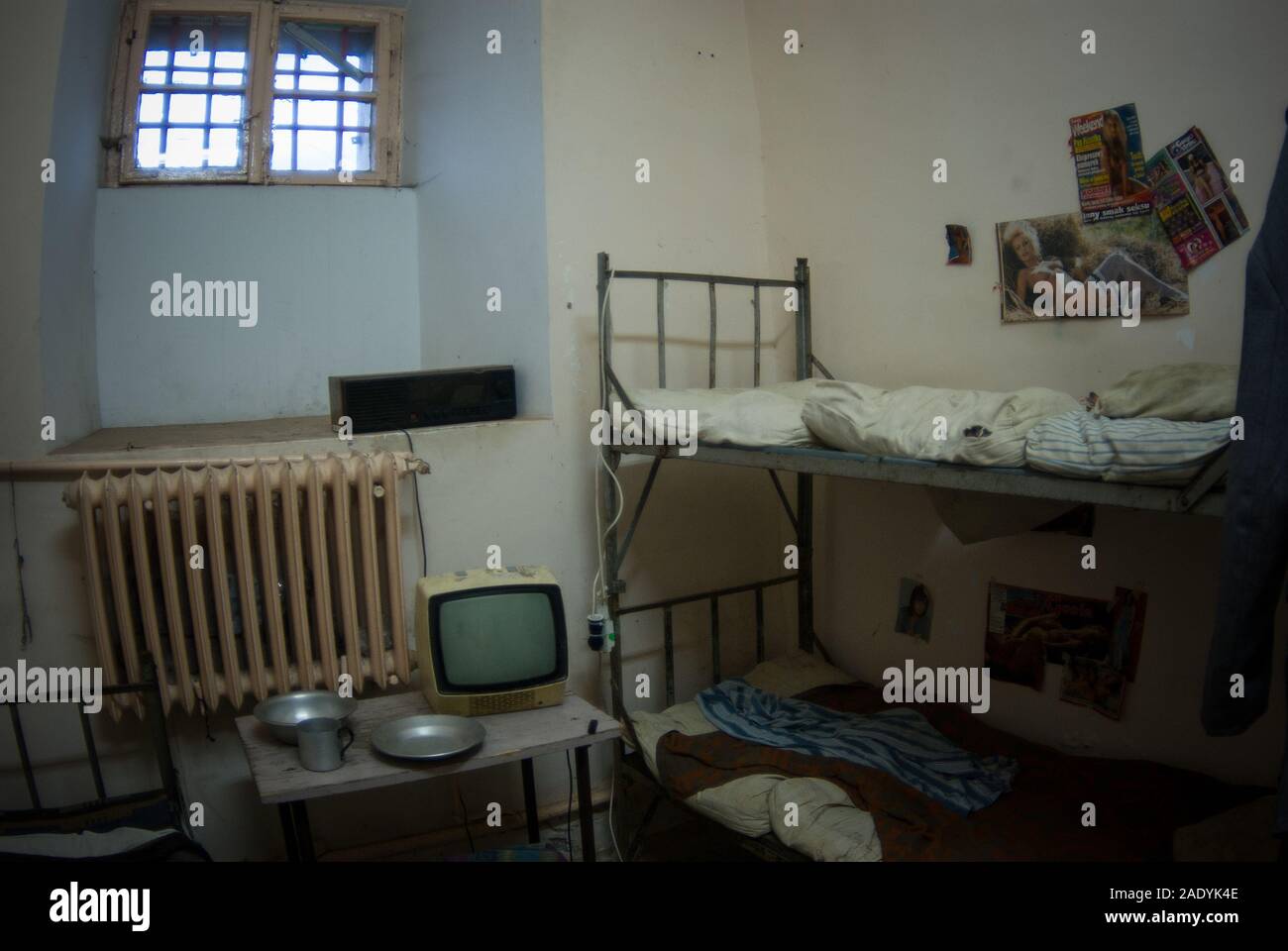 Striped prison uniform hi-res stock photography and images - Alamy