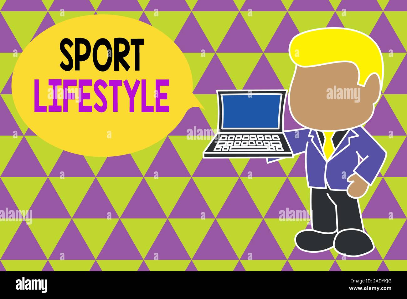 Word writing text Sport Lifestyle. Business photo showcasing athletic ...