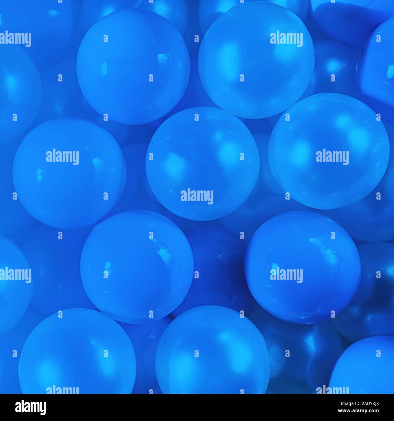 Blue color 2020 inscription. Blue balls for beautiful birthday texture ...