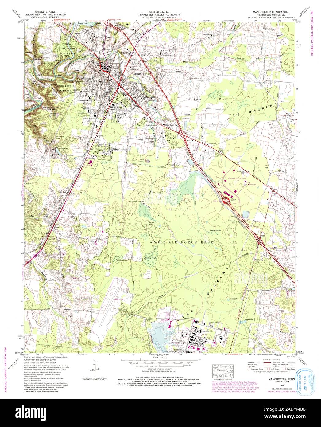 Manchester map 1972 hi-res stock photography and images - Alamy