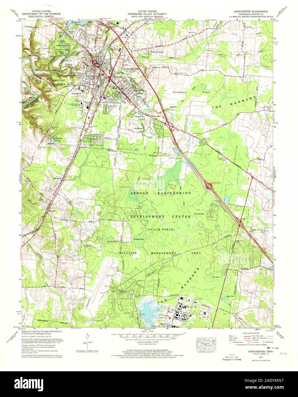 Manchester map 1972 hi-res stock photography and images - Alamy