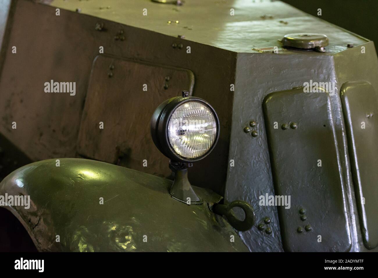 Headlight military vehicle hi-res stock photography and images - Alamy