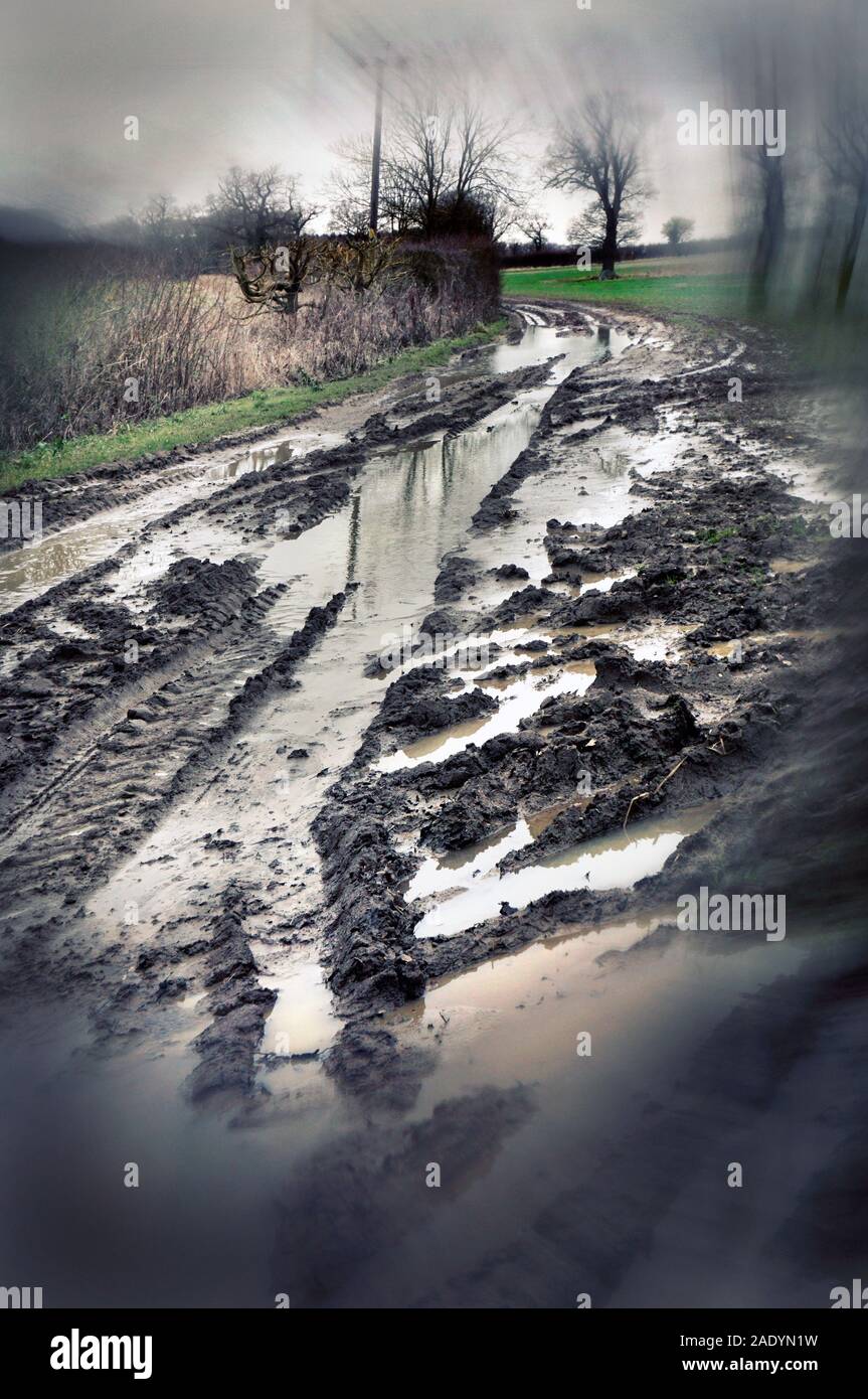 Churned mud hi-res stock photography and images - Alamy