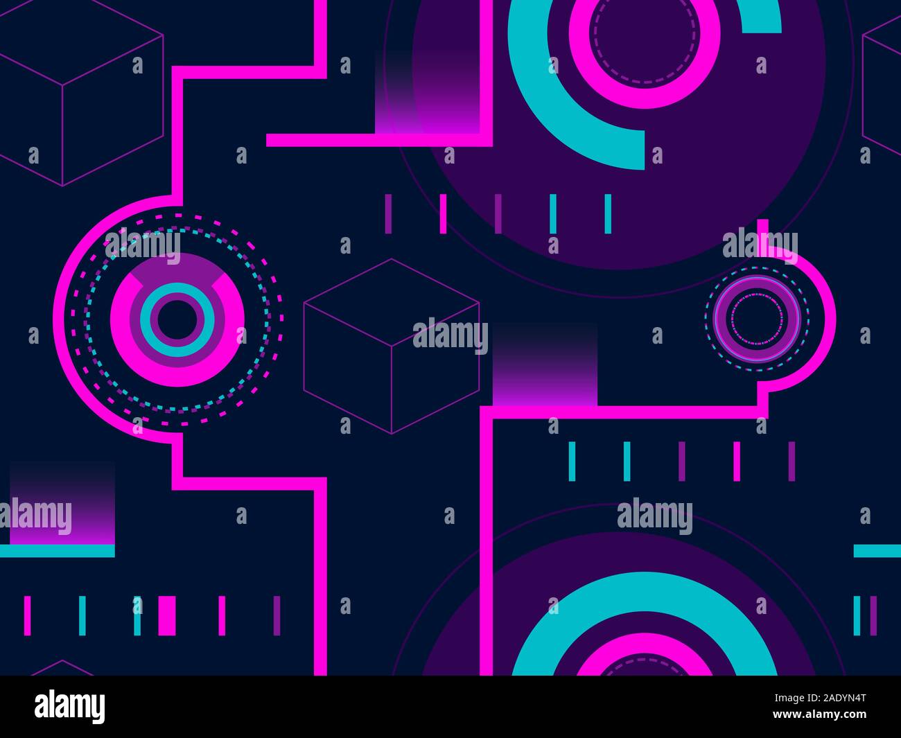 Cyberpunk Vector Vectors High Resolution Stock Photography and Images ...