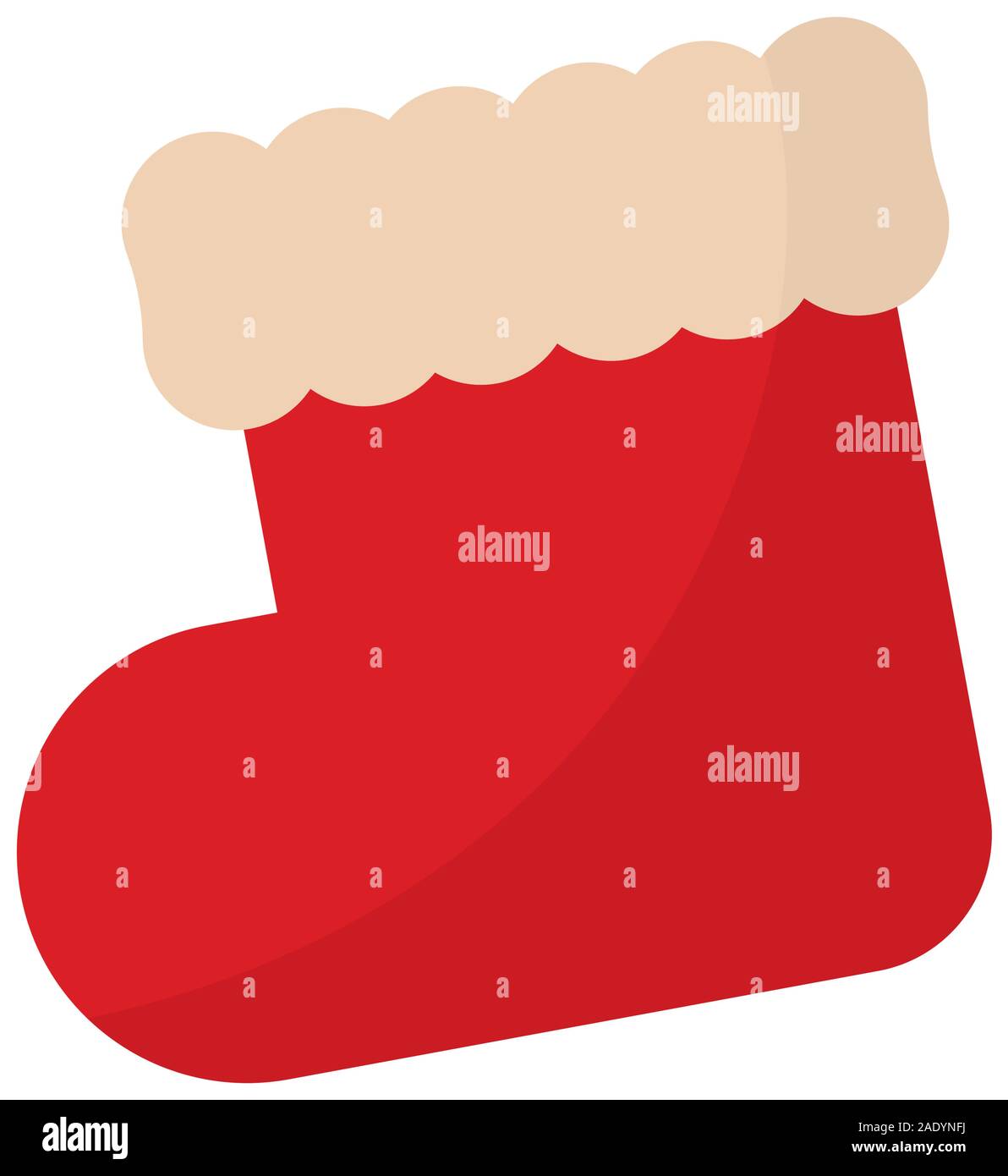 Santa claus boot icon Stock Vector Image & Art - Alamy