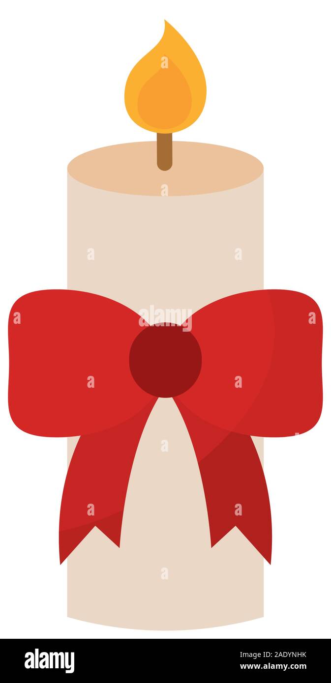 Candel decoration Stock Vector Images - Alamy