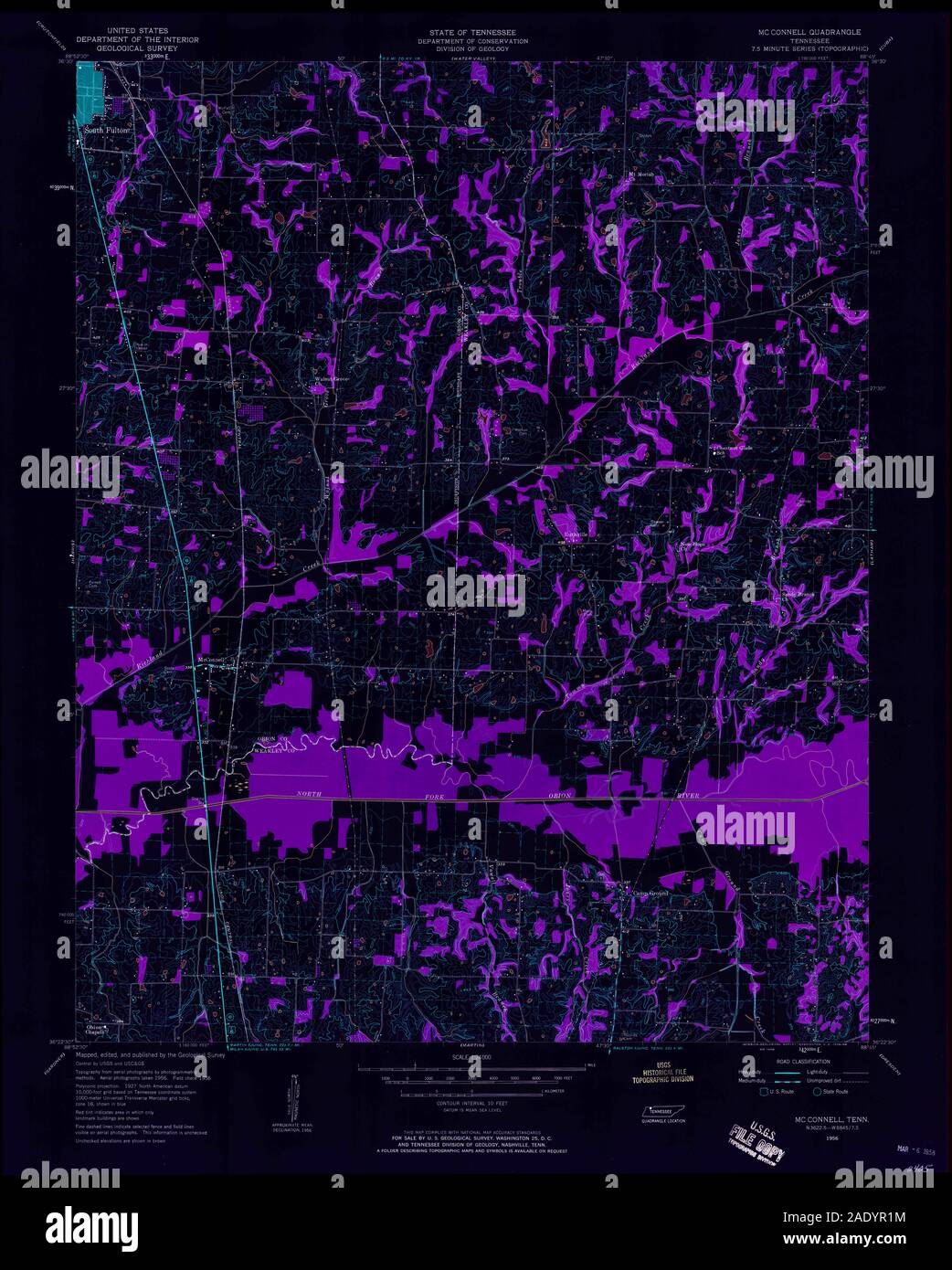 Connell map hi-res stock photography and images - Alamy