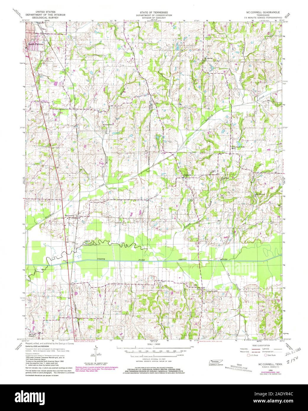 Map of connell hi-res stock photography and images - Alamy