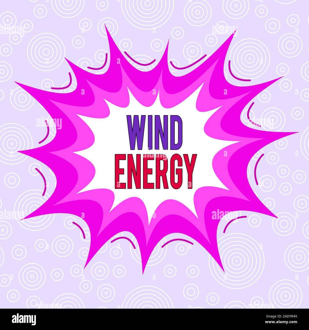 Conceptual hand writing showing Wind Energy. Concept meaning the ...