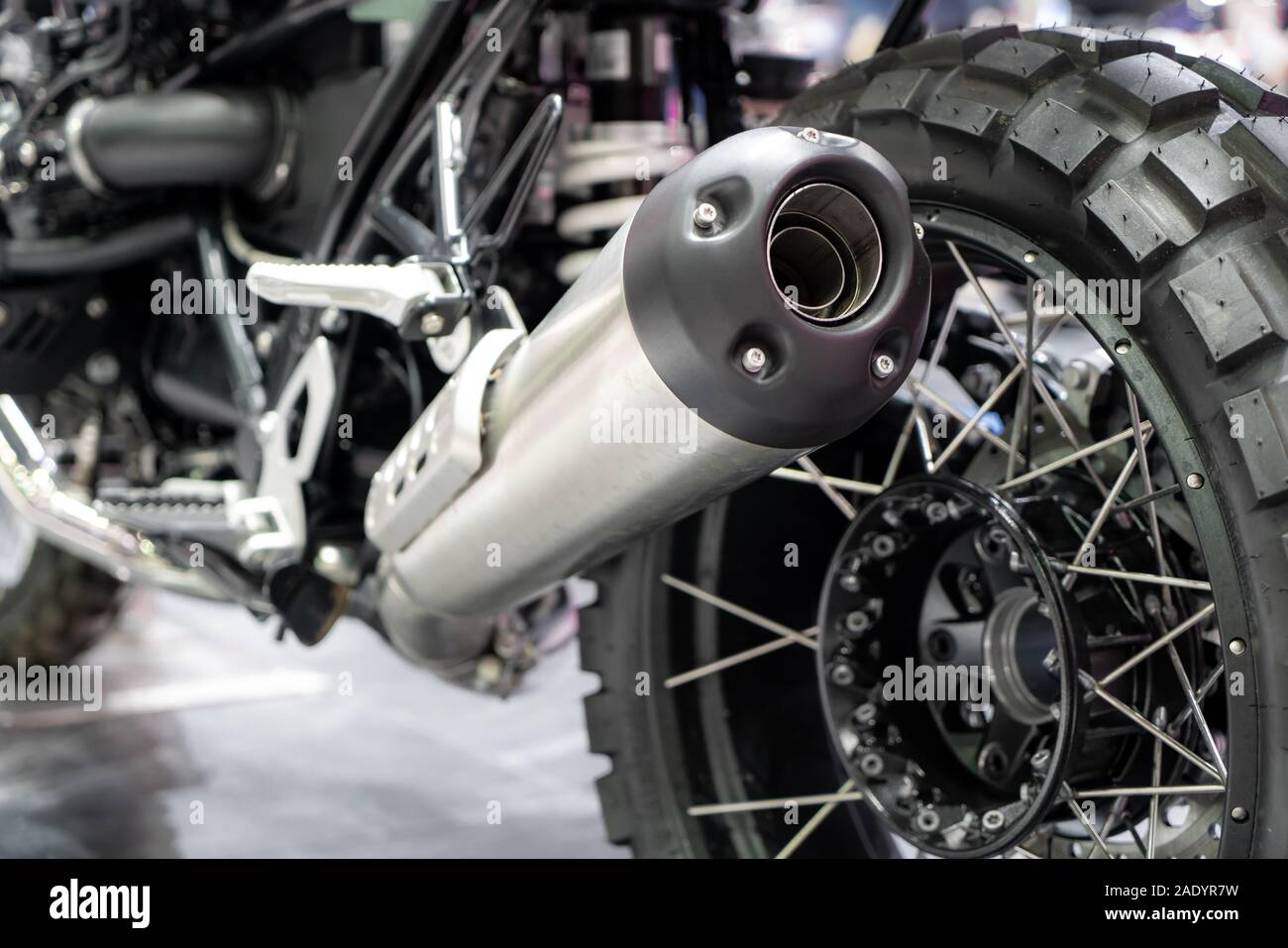 Wheel of motor bike hi-res stock photography and images - Alamy