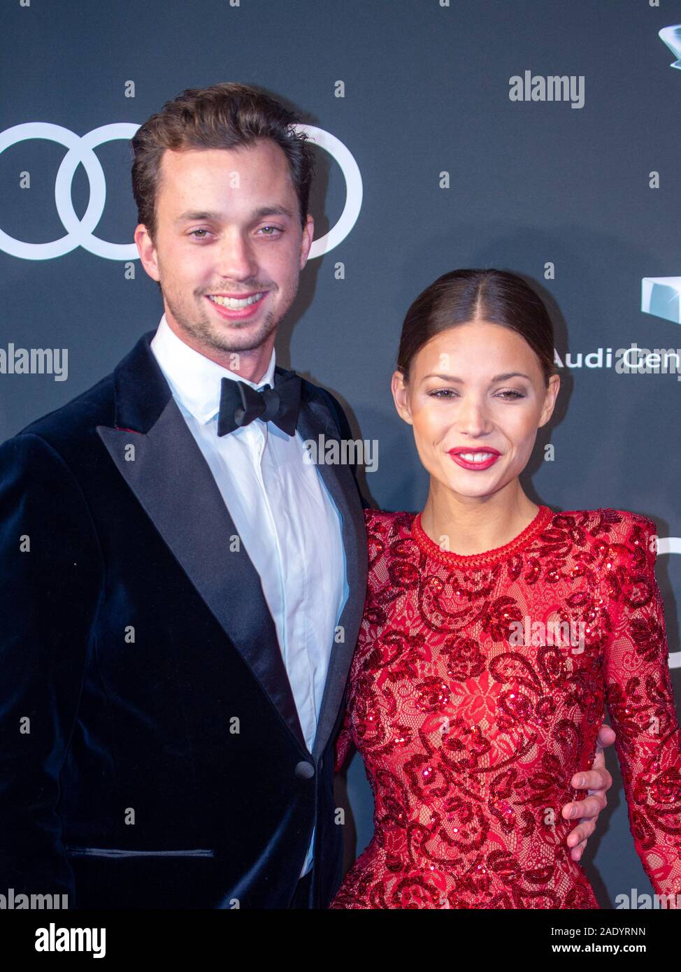 Lena MECKEL, actress and Michael GROEGER (GROGER). AUDI GENERATION ...