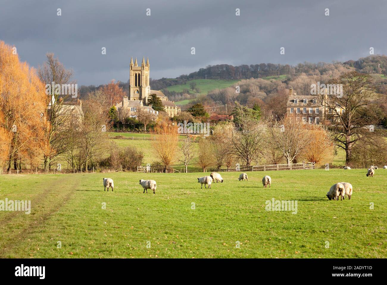 Idyllic Cotswold Countryside around Broadway Village, England, UK Stock ...