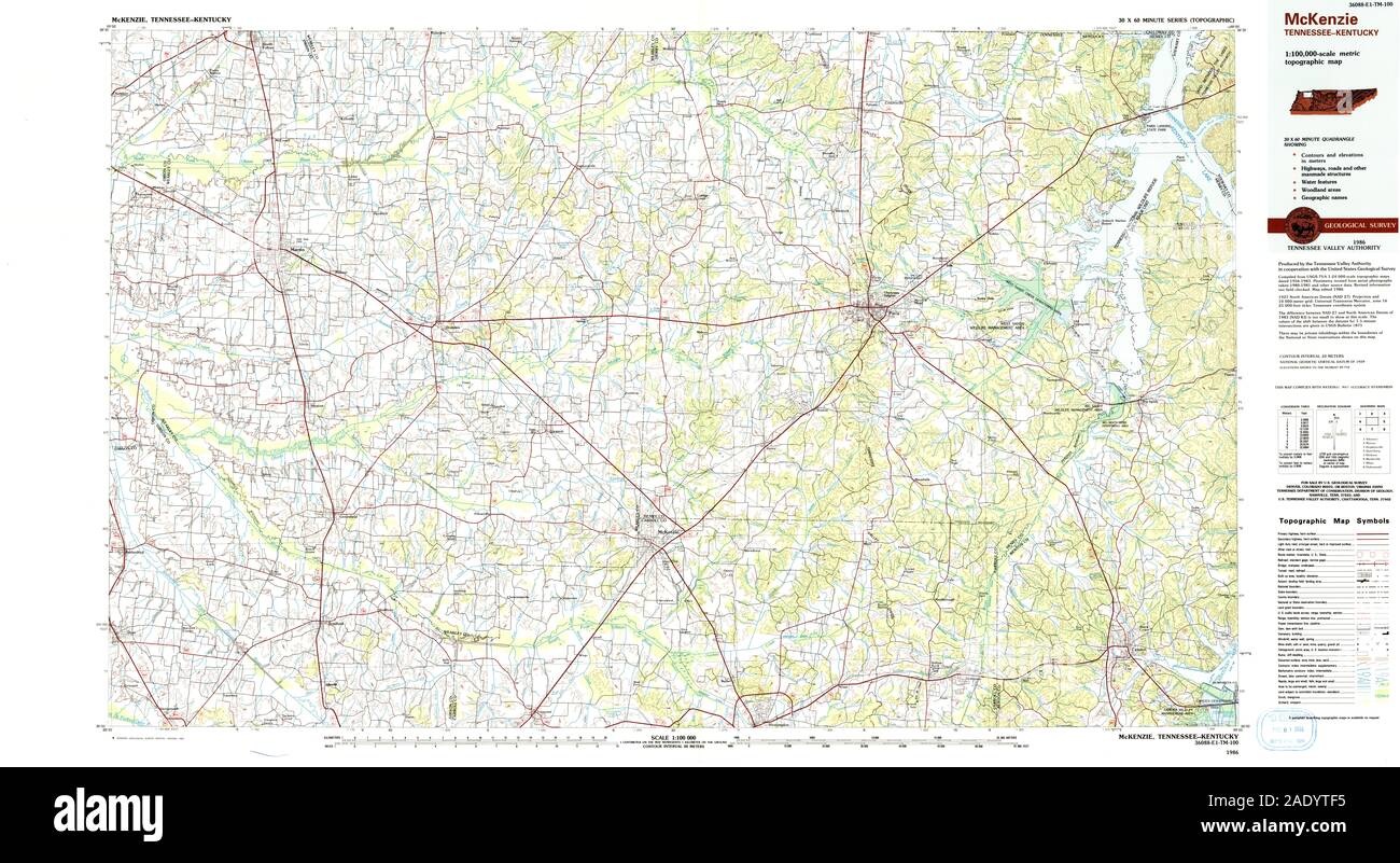 Mckenzie on a map hi-res stock photography and images - Alamy