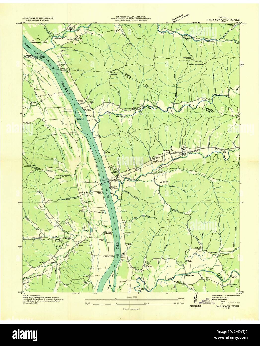 Map of mckinnon hi-res stock photography and images - Alamy