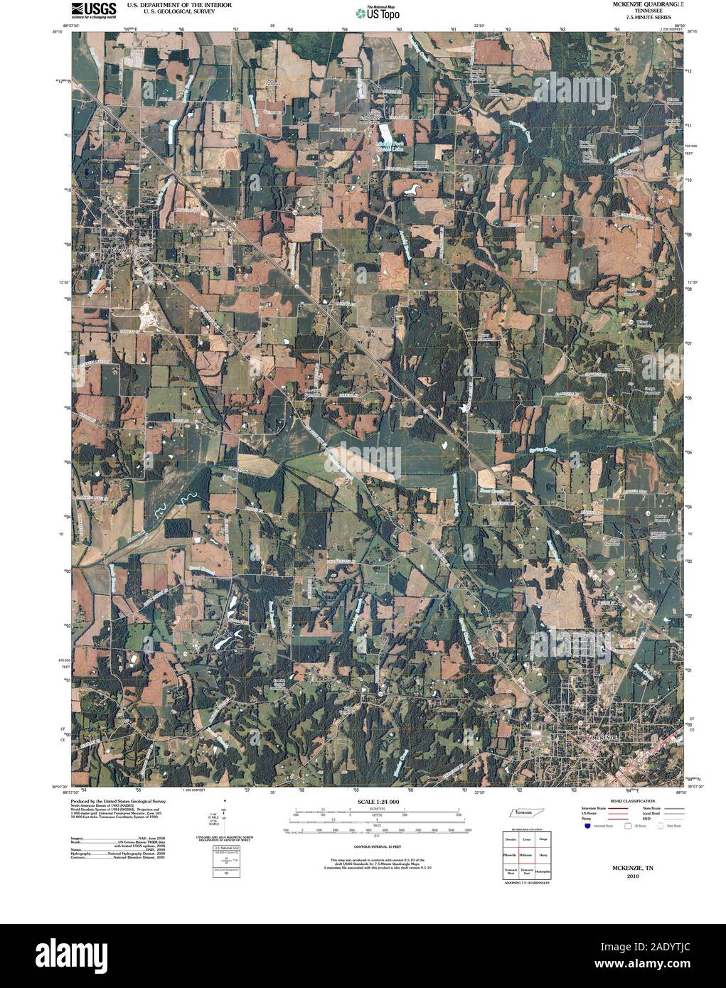Mckenzie map hi-res stock photography and images - Alamy