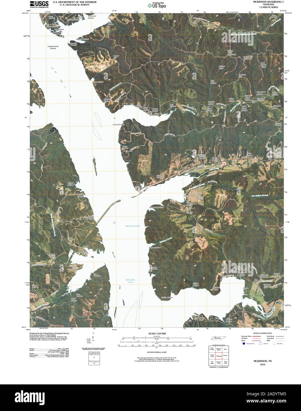 Map of mckinnon Cut Out Stock Images & Pictures - Alamy