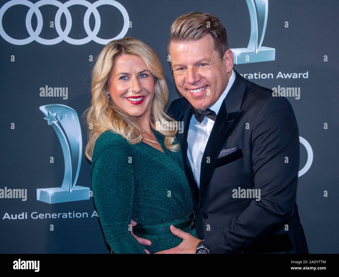 Axel KAHN and Sarah KAECKEL (KÄCKEL). AUDI GENERATION AWARD 2019, on 04 ...
