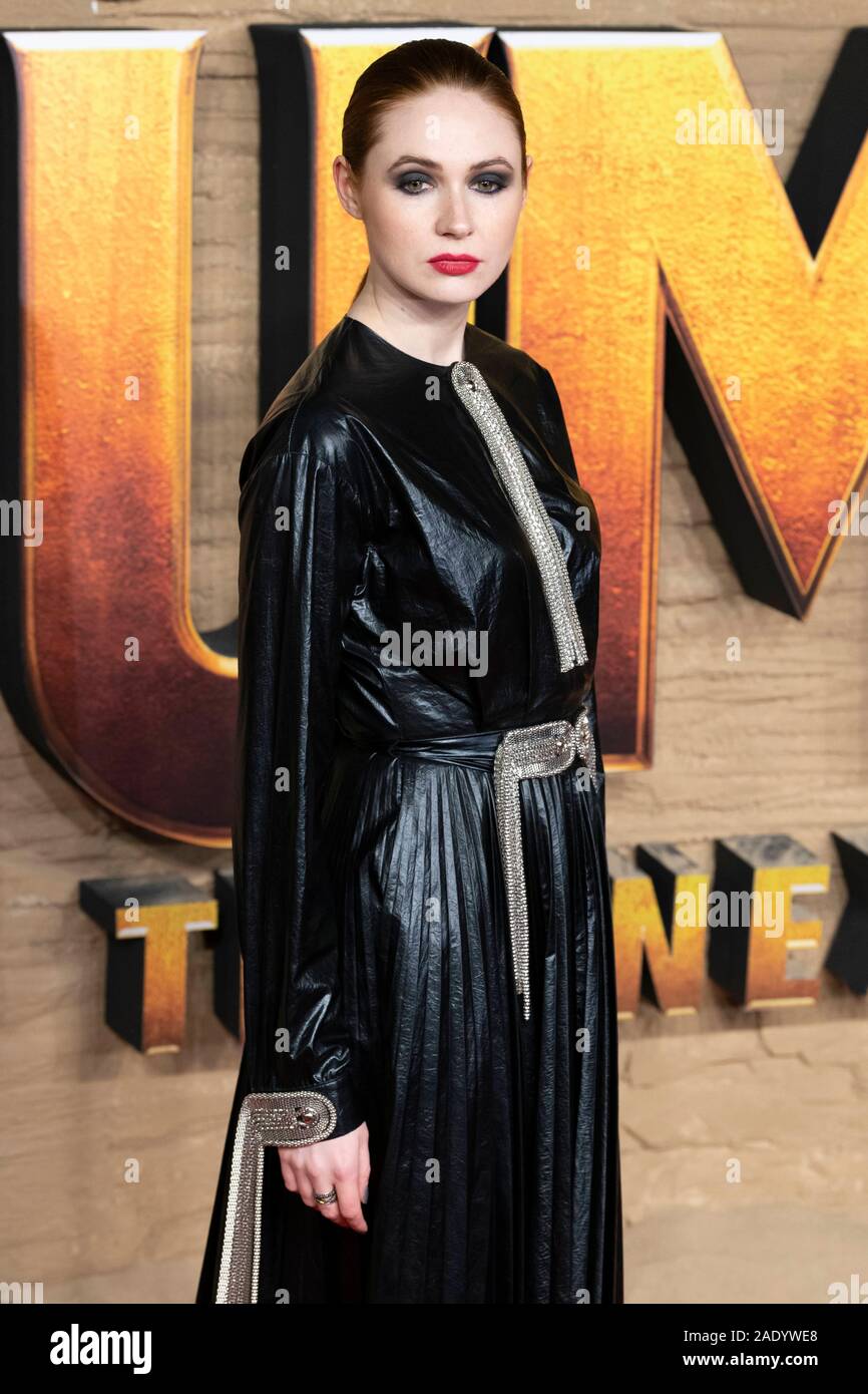 Karen Gillan attends JUMANJI: The Next Level, UK Premiere at BFI ...