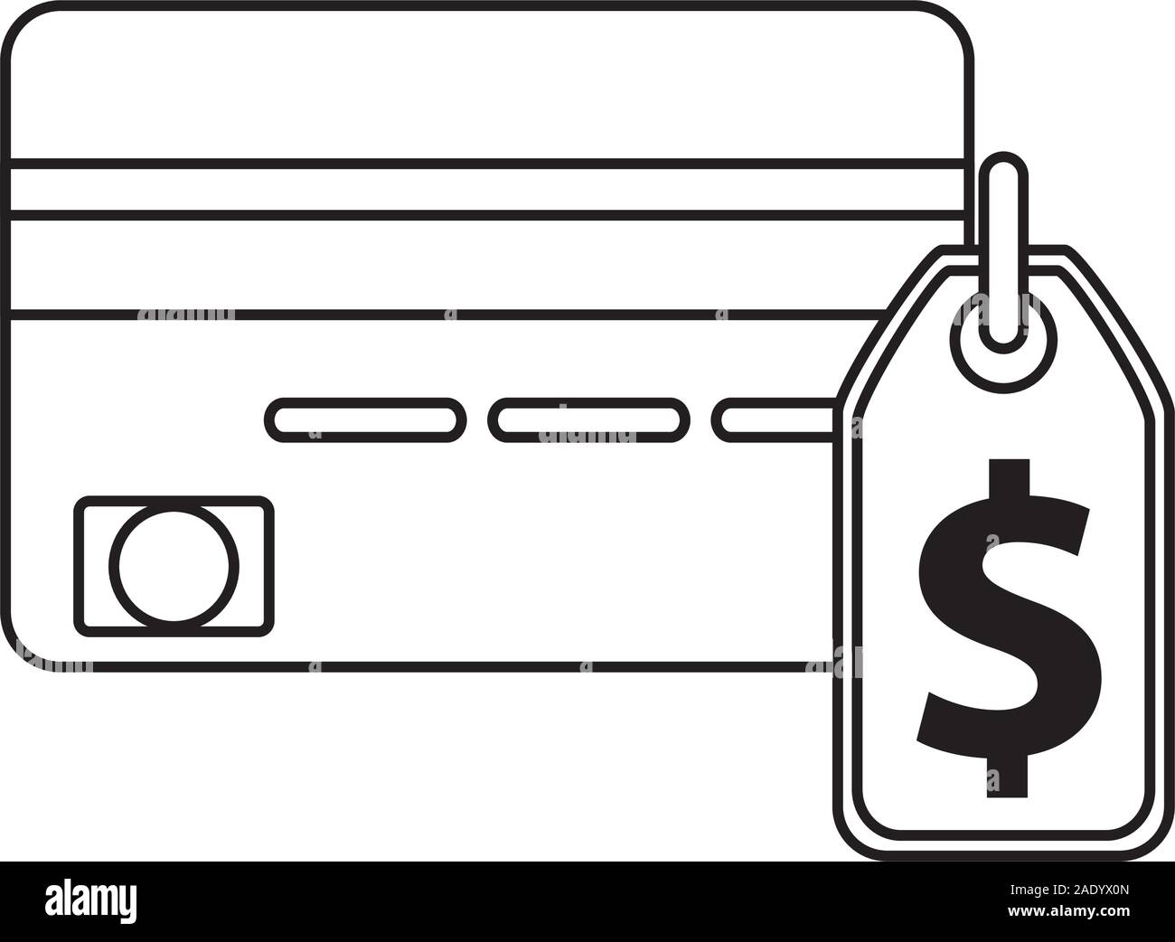 Price tag credit card Black and White Stock Photos & Images - Alamy