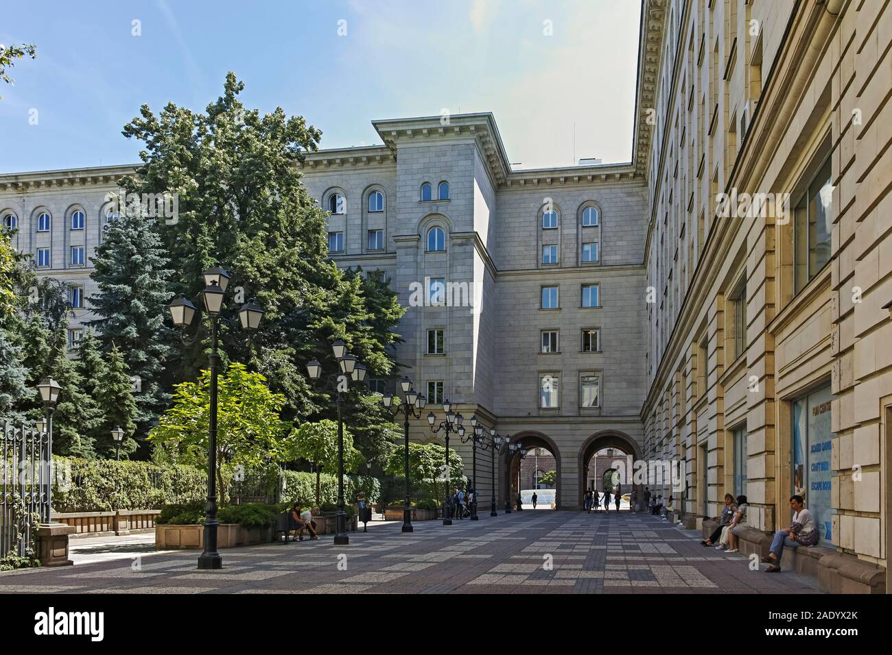 City centre street sofia bulgaria hi-res stock photography and images ...