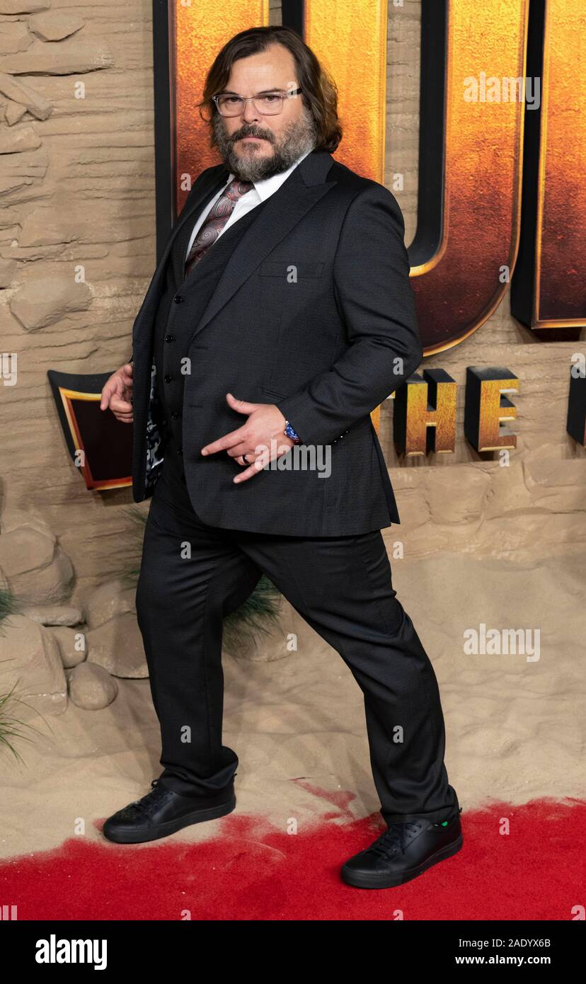 Jack Black attends JUMANJI: The Next Level, UK Premiere at BFI Waterloo ...