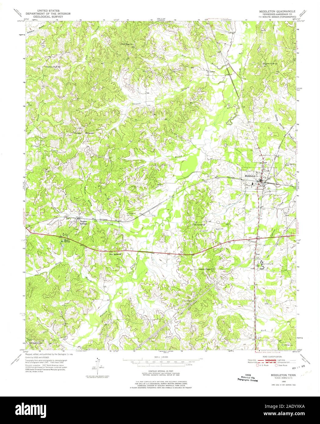 Map of middleton Cut Out Stock Images & Pictures - Alamy