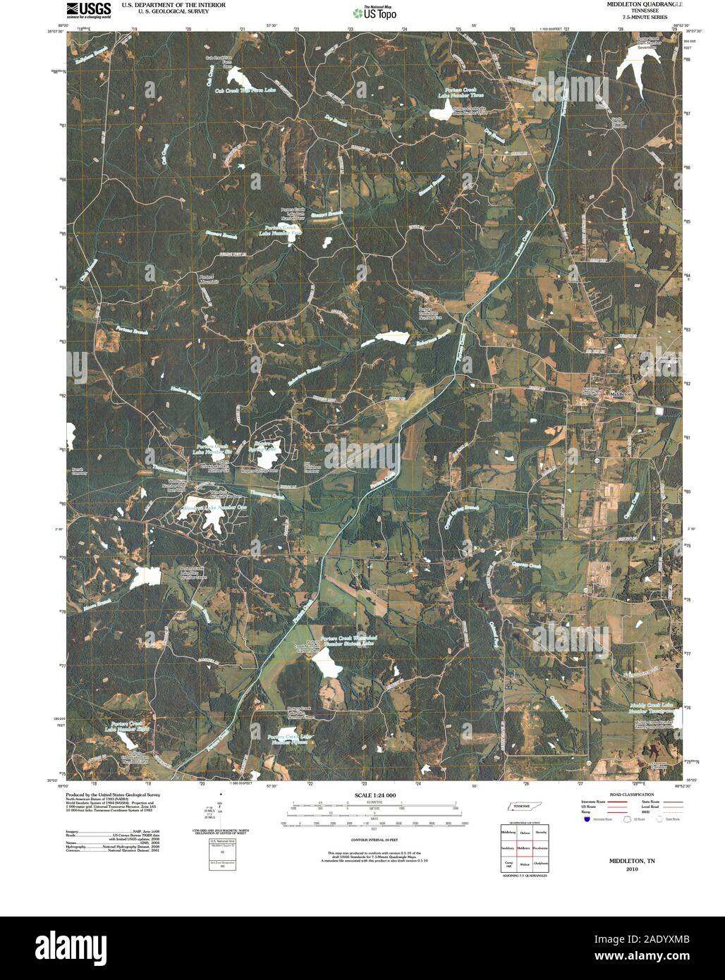 Map of middleton hi-res stock photography and images - Alamy