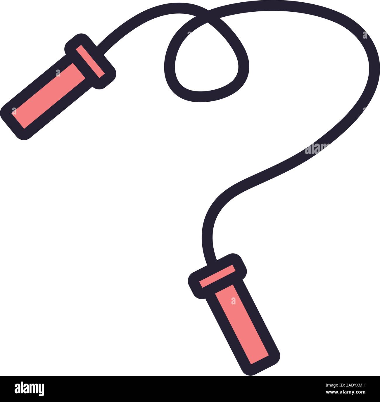 Rope length Stock Vector Images - Alamy