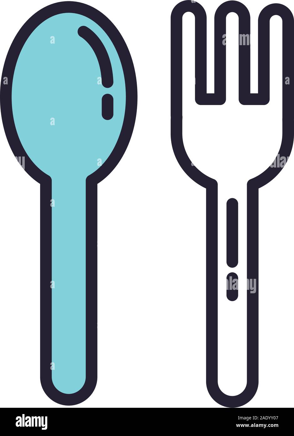 Cutleries Stock Vector Images - Alamy