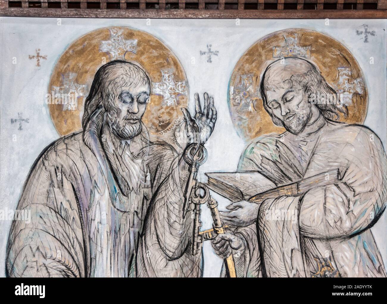 Saint patrick painting hi-res stock photography and images - Alamy