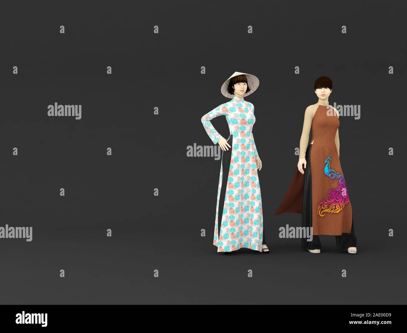 3d render of fashion clothes Stock Photo - Alamy
