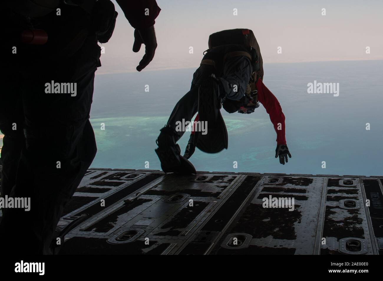U.S. Air Force Pararescumen assigned to the 82nd Expeditionary Rescue ...