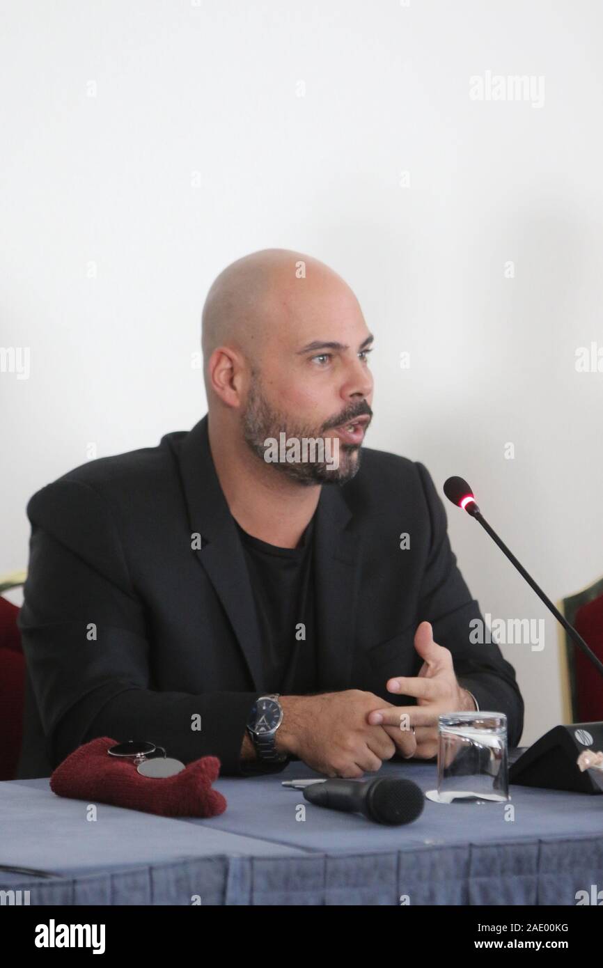 Napoli, Italy. 05th Dec, 2019. Photocall in Naples with cast and ...