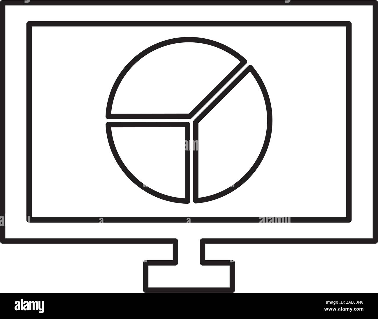 Electronic device infographic design Black and White Stock Photos ...