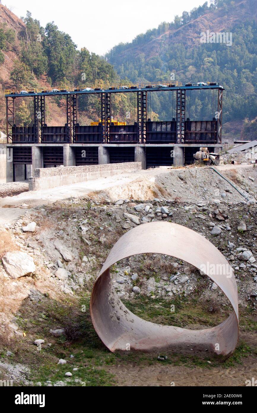 Hydro project nepal hi-res stock photography and images - Alamy