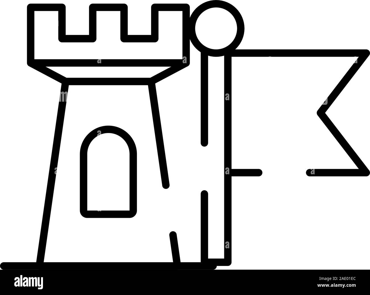 Start tower Stock Vector Images - Alamy