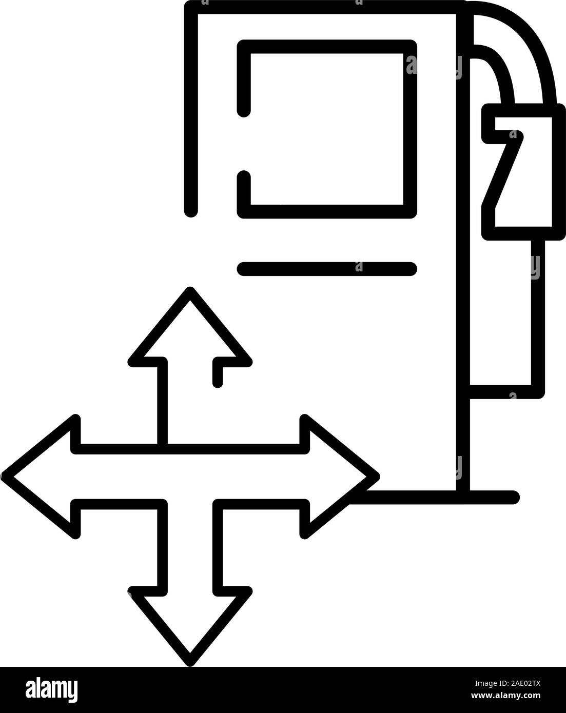 Gas refilling station Stock Vector Images - Alamy