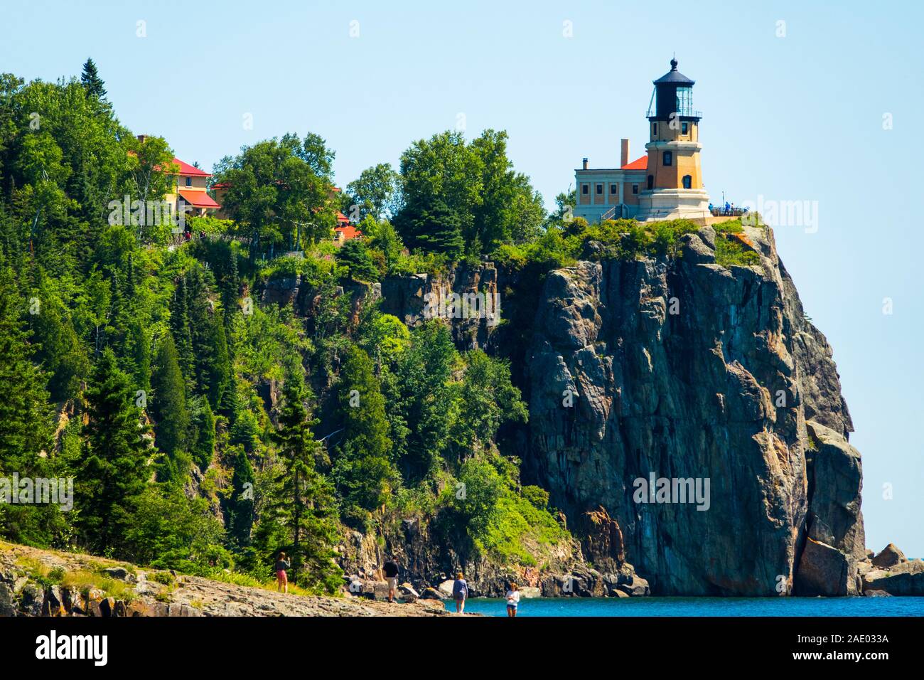 Split Rock Lighthouse is a lighthouse located southwest of Silver Bay ...