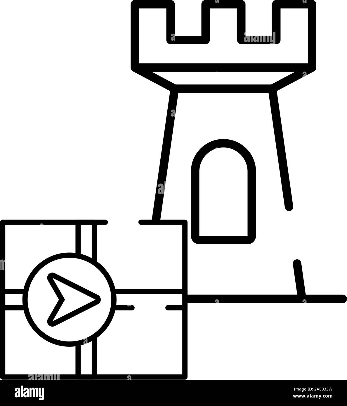 Tourist place guide Cut Out Stock Images & Pictures - Alamy