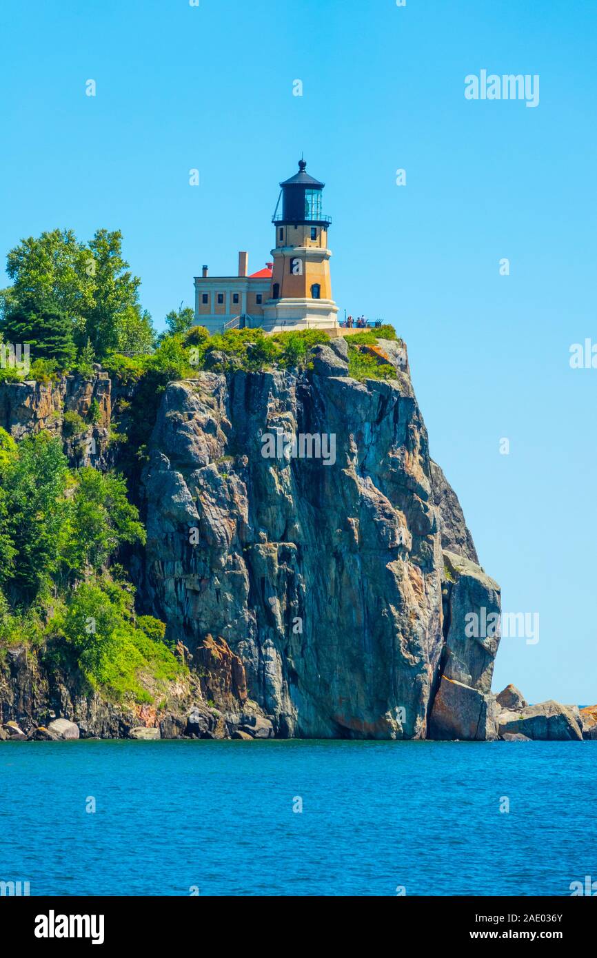 Split Rock Lighthouse is a lighthouse located southwest of Silver Bay ...