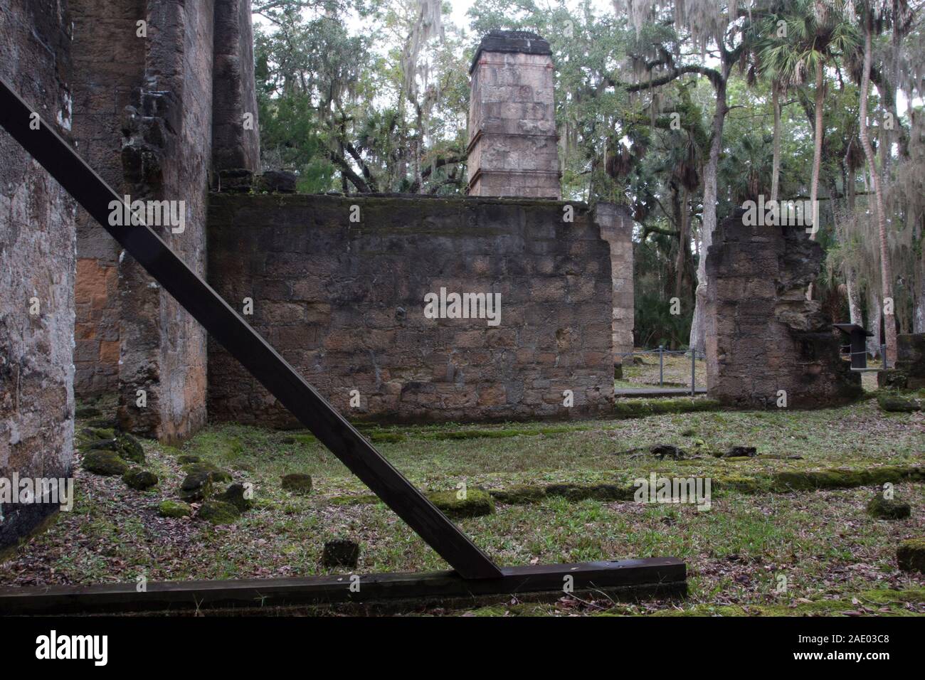 Bulow Plantation Ruins, Florida Stock Photo - Alamy