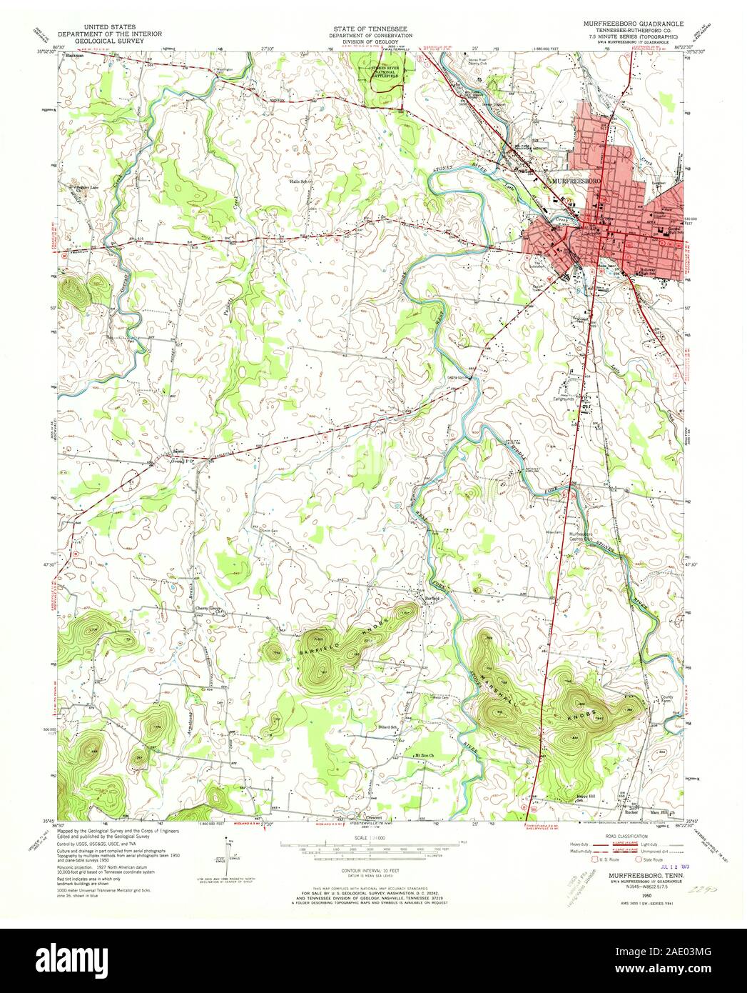 Satellite Map Murfreesboro Murfreesboro, TN Satellite Weather Map